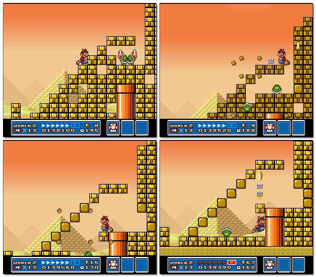Smb3 Brick By Brick